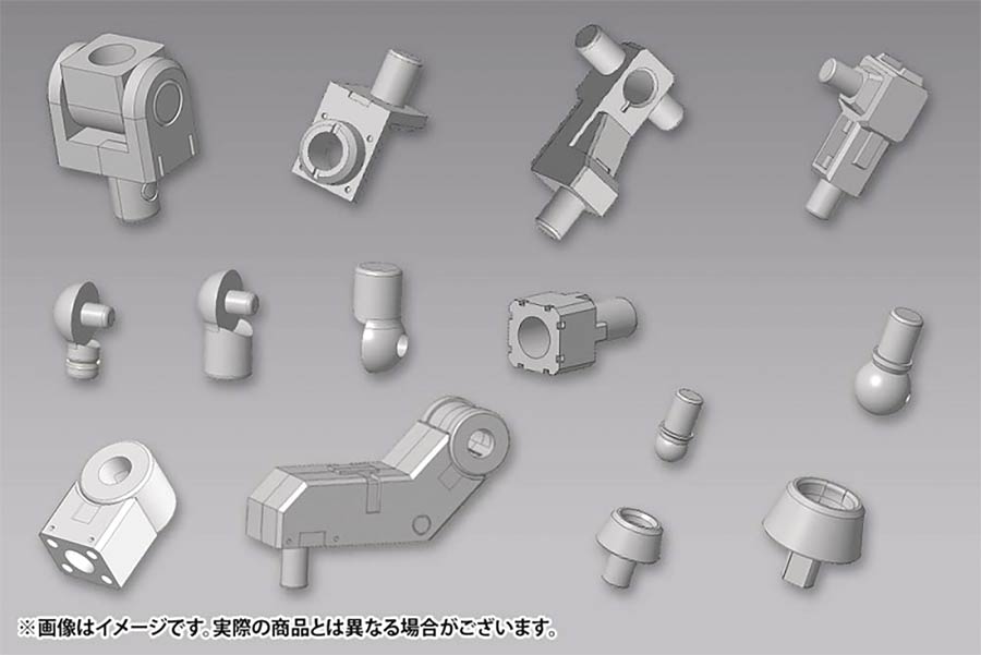 Mobile Suit Gundam Mecha Supply 06 Joint Set Type B Model Kit Accessory