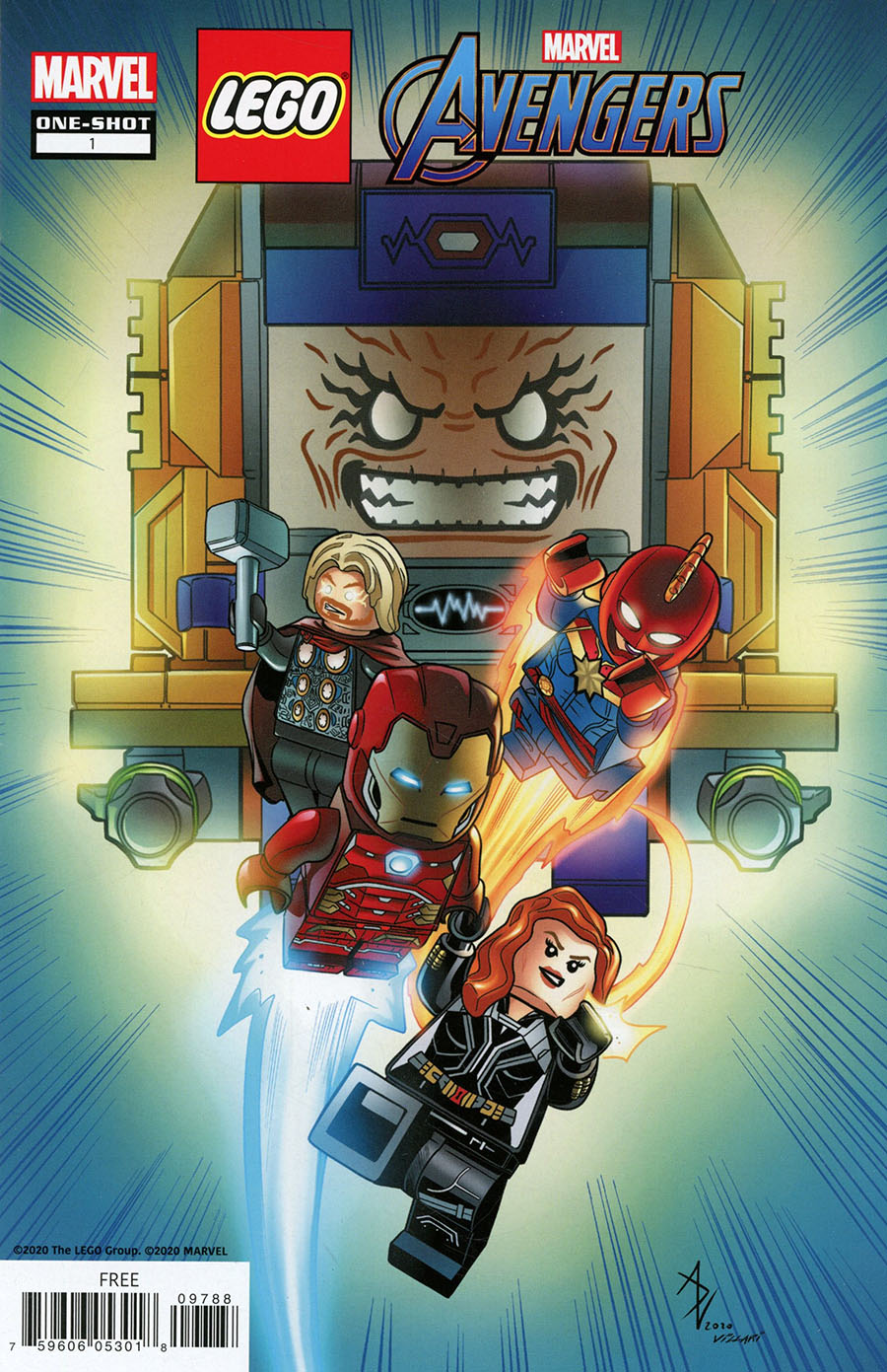 Custom Lego Life 2020 Comics