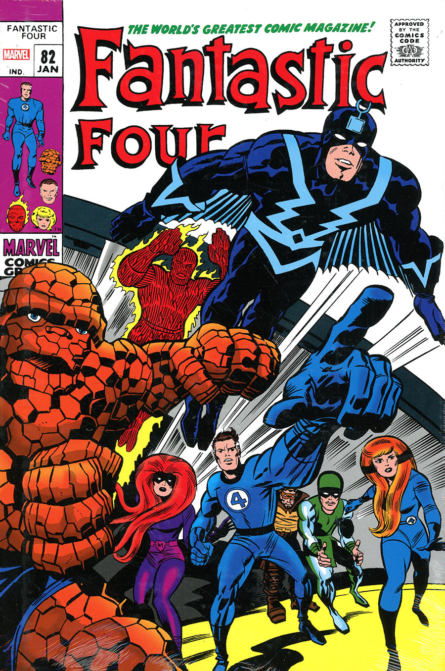 Fantastic Four Omnibus Vol 3 HC Direct Market Jack Kirby Variant Cover Fantastic Four Omnibus Vol 3 HC Direct Market Jack Kirby Variant Cover