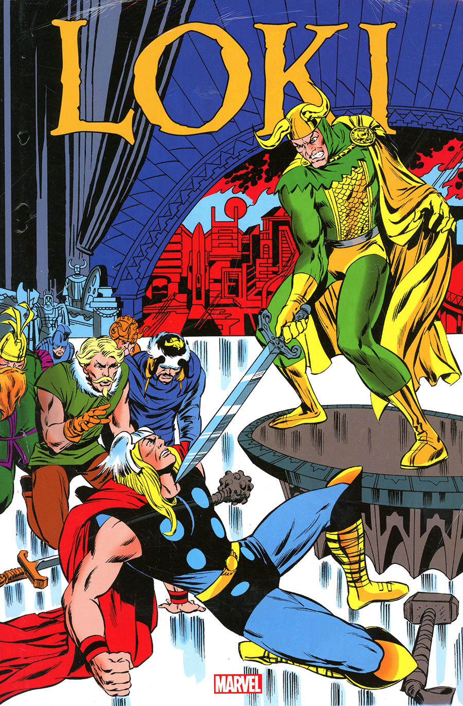 Loki Omnibus Vol 1 HC Direct Market Marie Severin Variant Cover