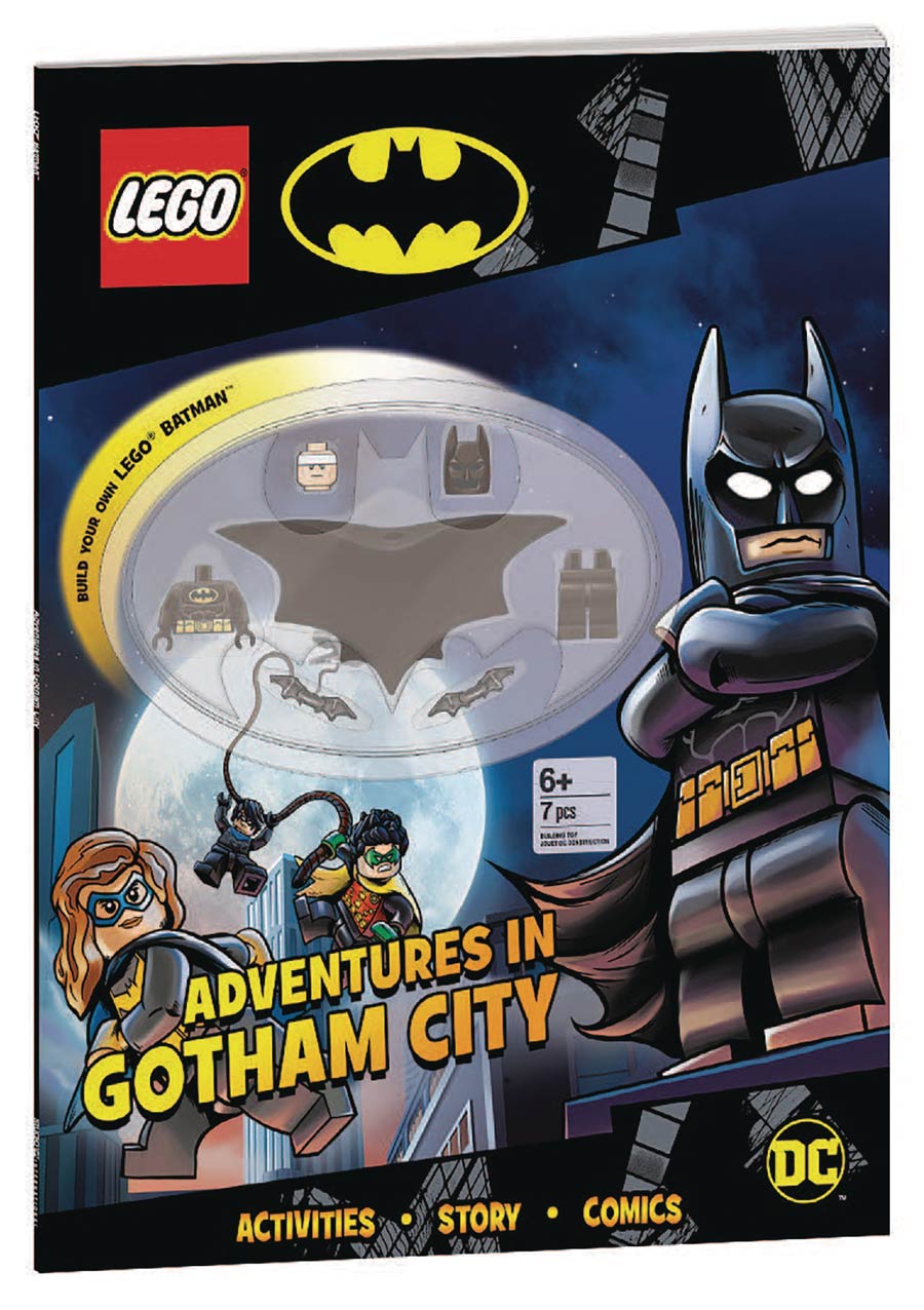 Lego Batman Adventures In Gotham Activity Book & Mini Figure Activity Book