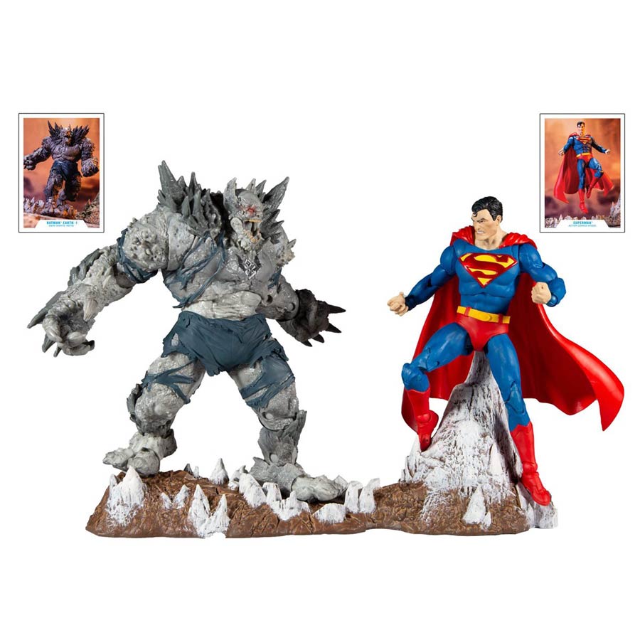 DC Collector Superman vs Devastator 7-Inch Scale 2-Pack Action Figure Case