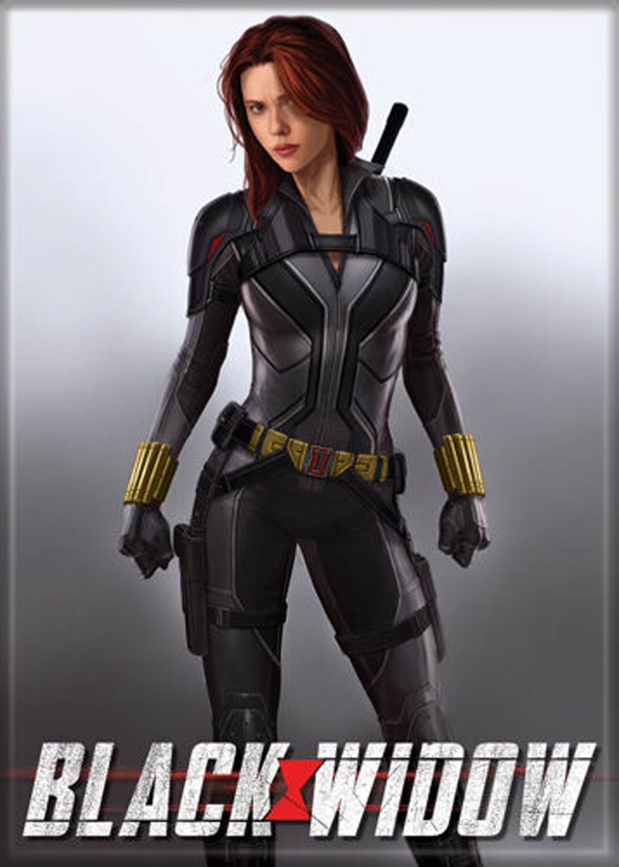 Marvel Comics Black Widow Photo Magnet 2.5x3.5-Inch - Black Widow Full ...