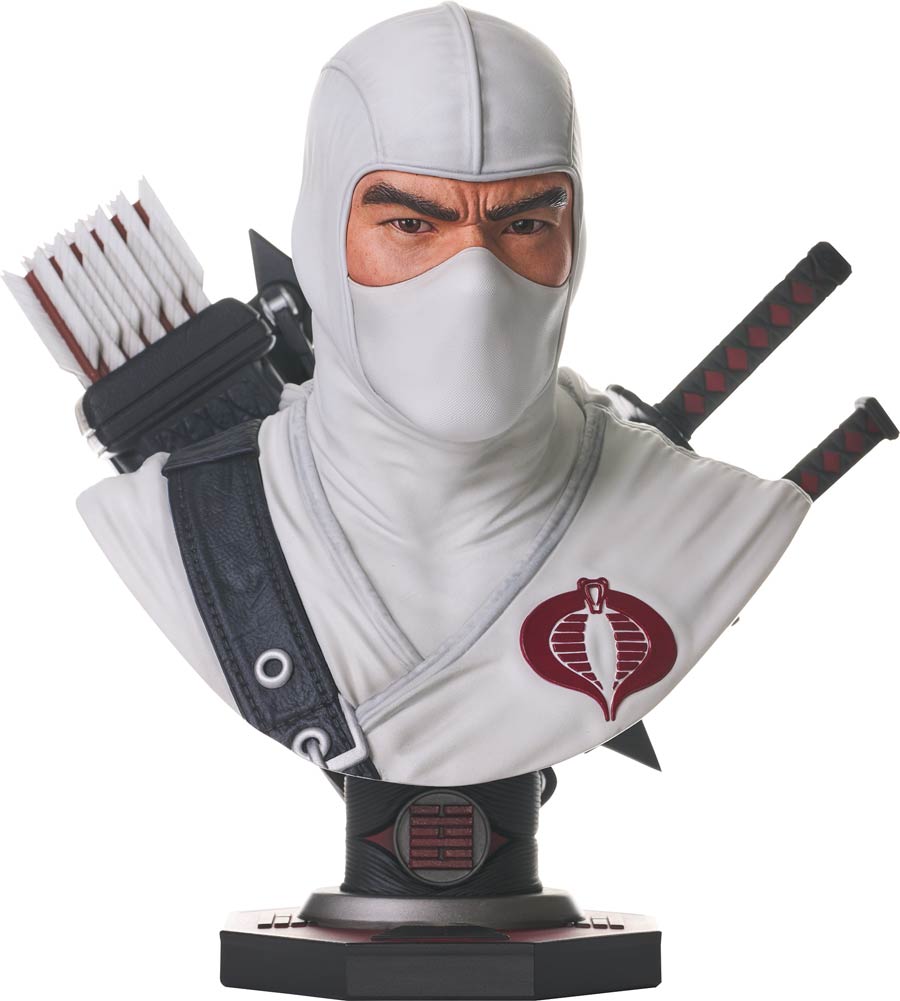 Legends In 3D GI Joe Storm Shadow 1/2 Scale Bust