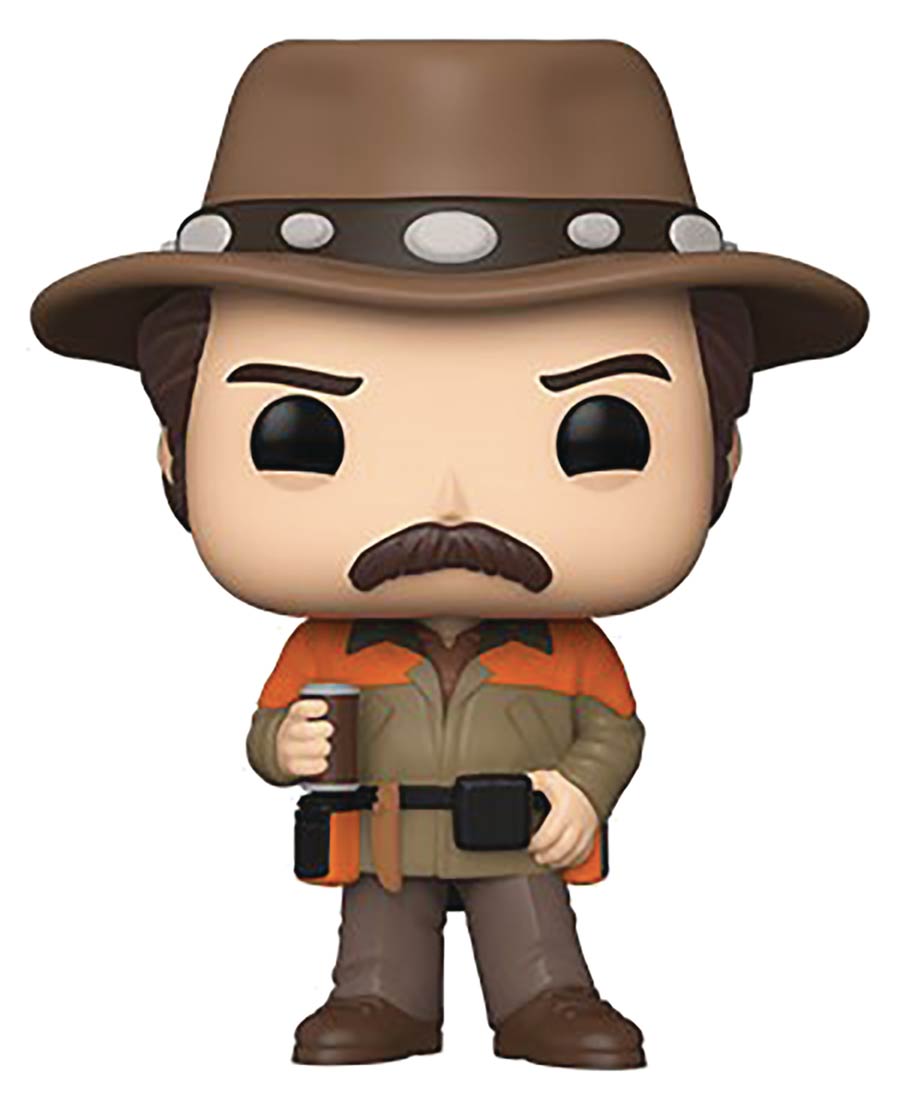 POP Television Parks & Recreation Hunter Ron Vinyl Figure