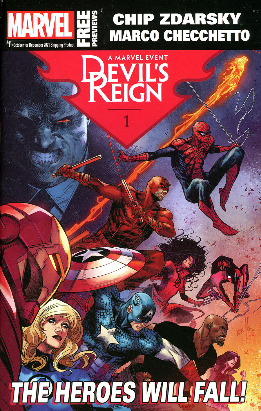 Marvel Previews Vol 6 #1 October 2021 - FREE