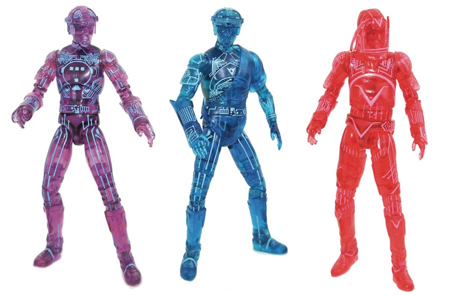 Tron SDCC 2021 Deluxe Action Figure Box Set