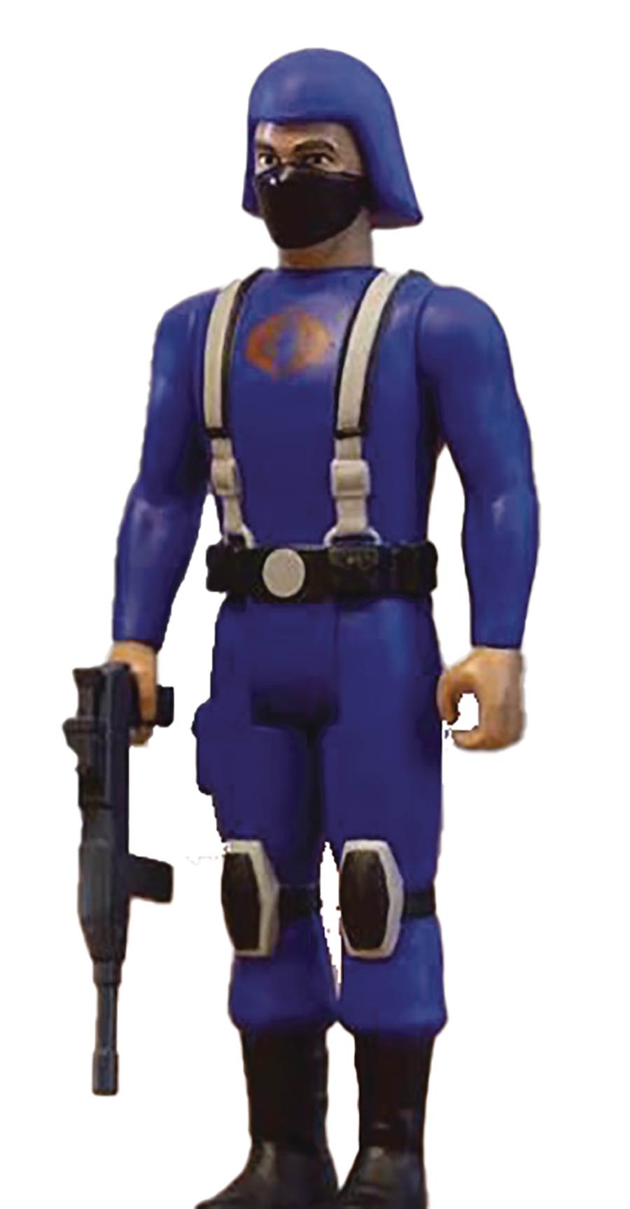 GI Joe ReAction Figure Wave 1A - Cobra Trooper Y-Back (Light Brown)