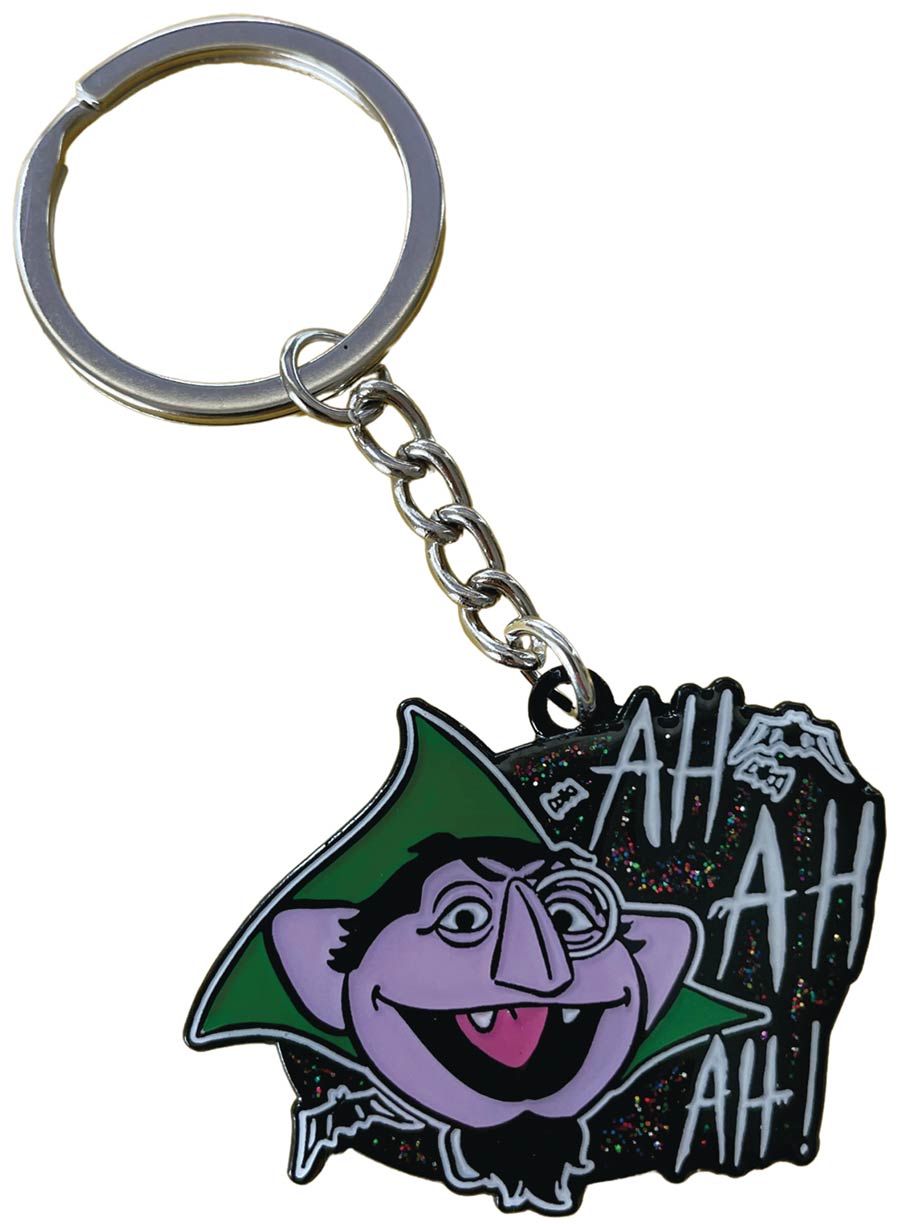 Sesame Street Keychain - The Count Ah Ah Ah