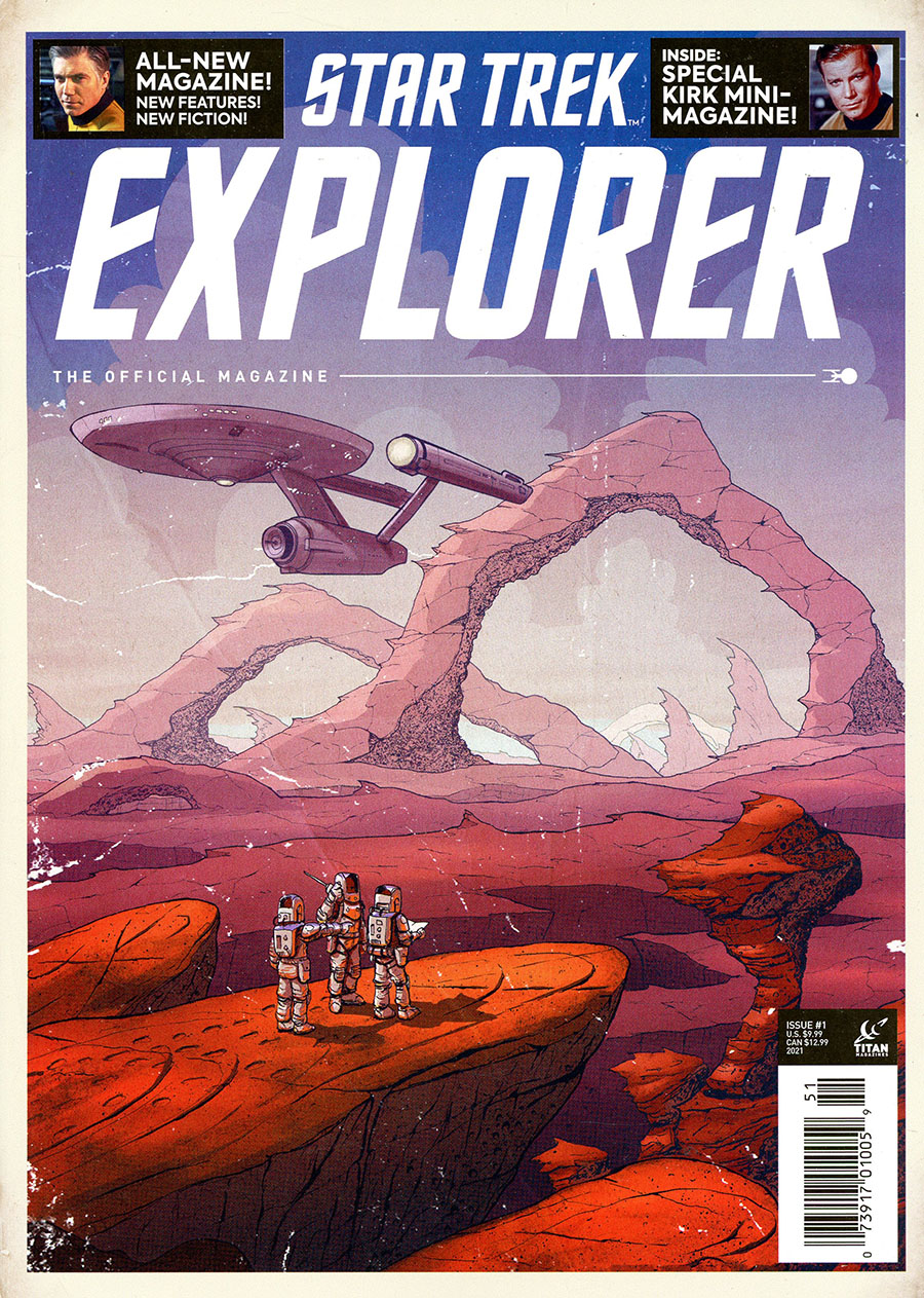 Star Trek Explorer The Official Magazine #1 2021 Previews Exclusive Edition