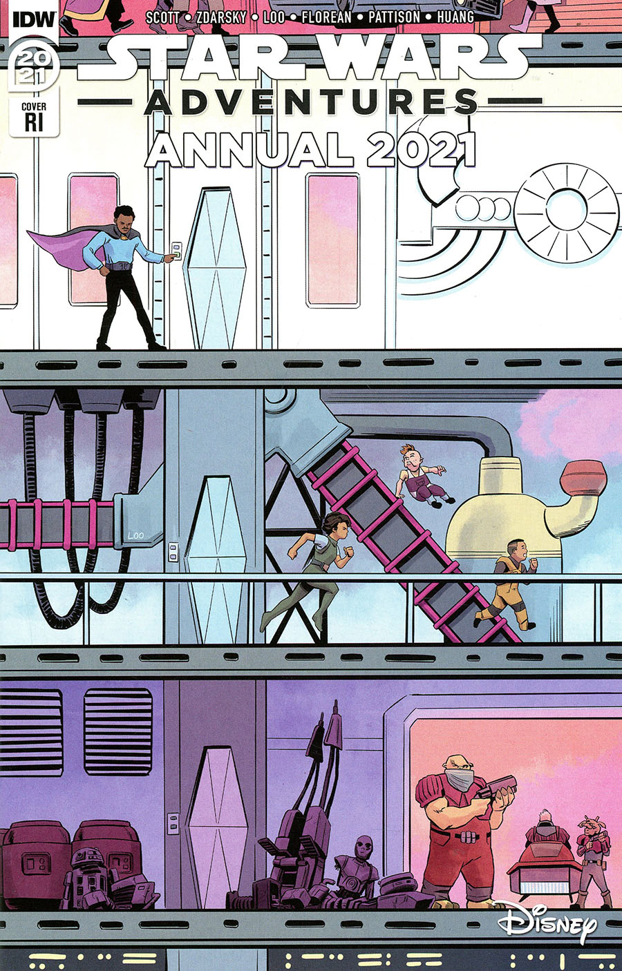 Star Wars Adventures Vol 2 Annual 2021 Cover B Incentive Jason Loo ...