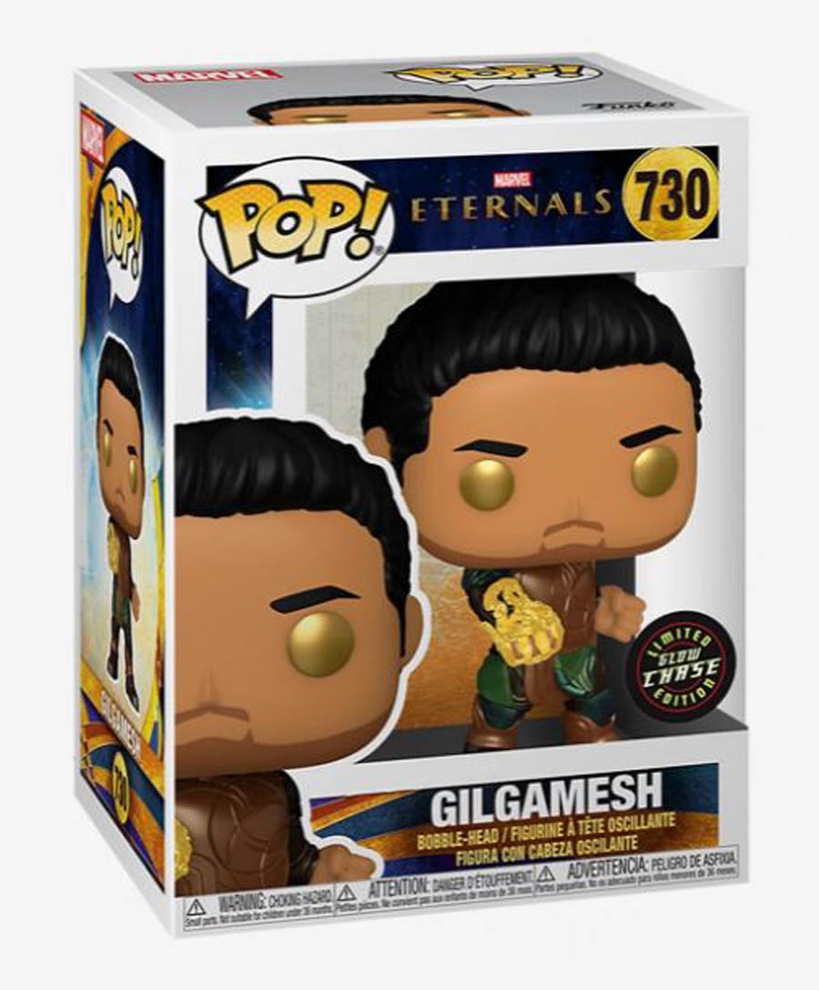 POP Marvel Eternals Gilgamesh Glow-In-The-Dark Chase Vinyl Bobble Head