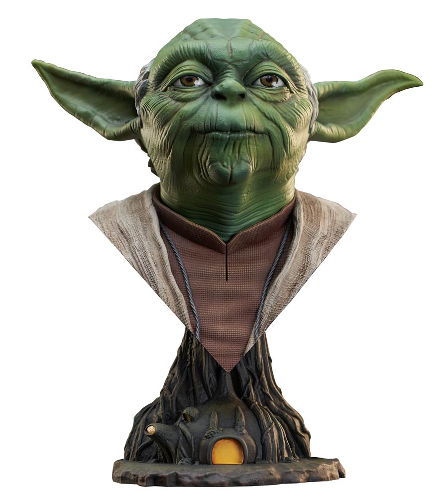 Star Wars The Empire Strikes Back Legends In 3D Yoda 1/2 Scale Bust