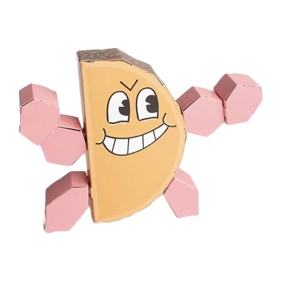 Dog Man Cuble Foldable Figure - Philly