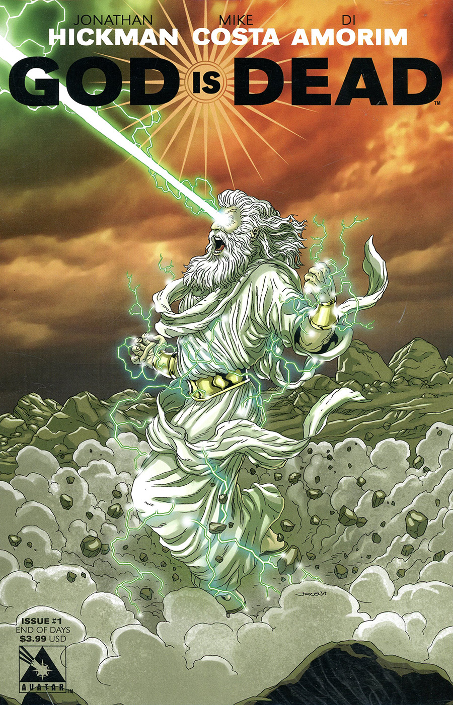 God Is Dead 1-6 End Of Days Covers Bag Set (6-Count)