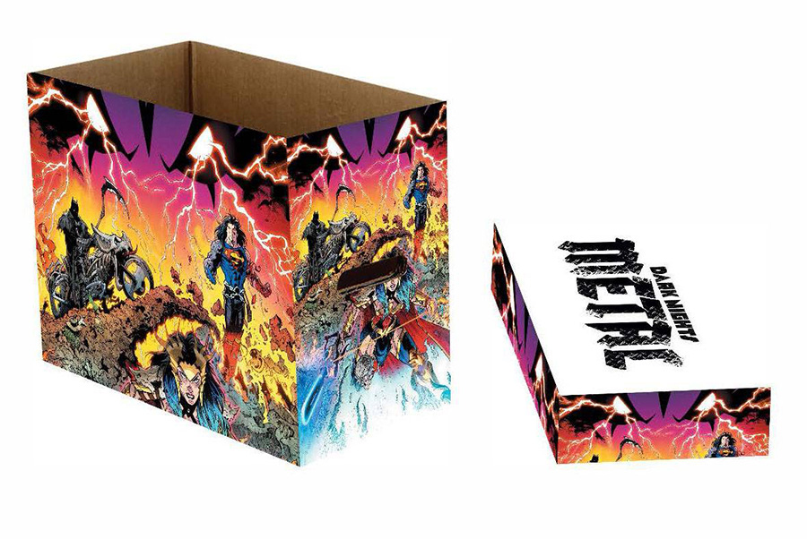 DC Comics Dark Knights Metal Short Comic Storage Box (5-Pack)