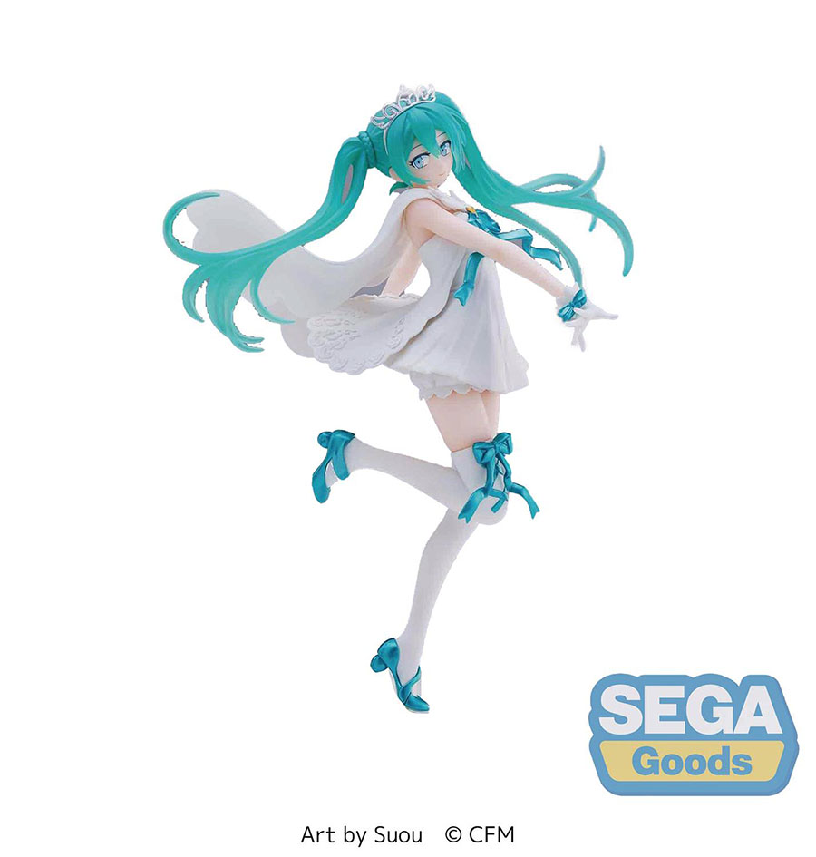 Hatsune Miku Series SPM Figure - Hatsune Miku 15th Anniversary SUOU Version