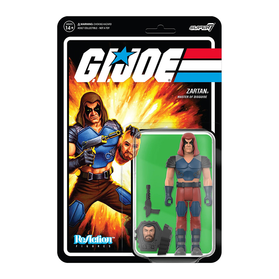 GI Joe ReAction Figure Wave 4 - Zartan