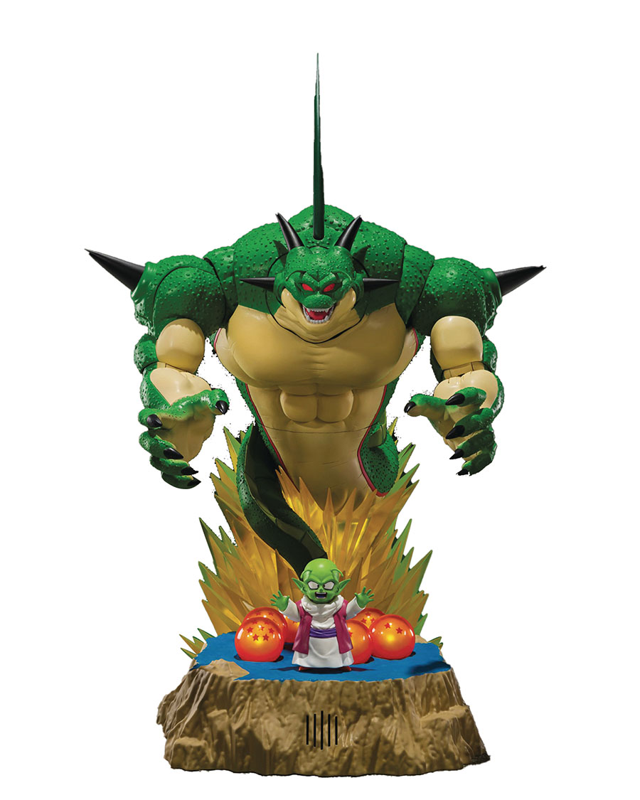 Dragon Ball Z S.H.Figuarts - Porunga & Dende Come Forth Shenron Action ...