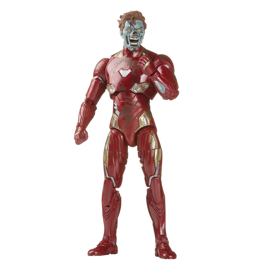 Marvel Disney Plus Legends Khonshu Build-A-Figure Series Zombie Iron ...