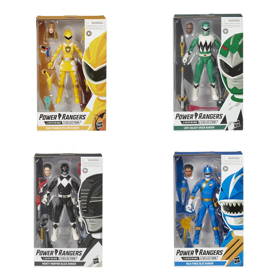 Power Rangers Lightning Collection 6-Inch Action Figure Assortment Case