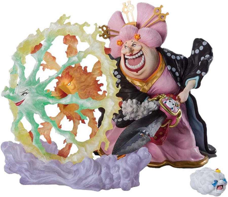 One Piece Figuarts ZERO - Charlotte Linlin - Oiran Olin Battle Of Monsters On Onigashima - Extra ...