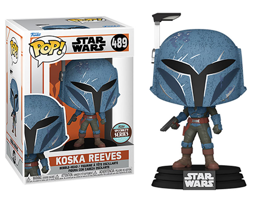 POP Star Wars The Mandalorian Koska Reeves Vinyl Bobble Head