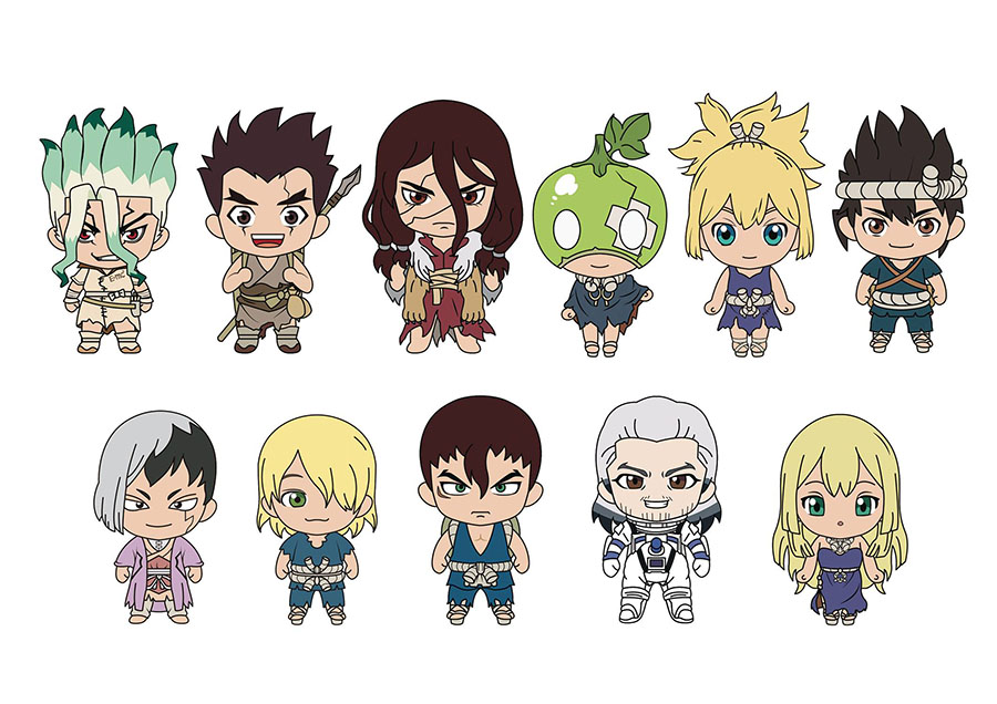 Dr Stone 3D Foam Bag Clip Blind Mystery Box