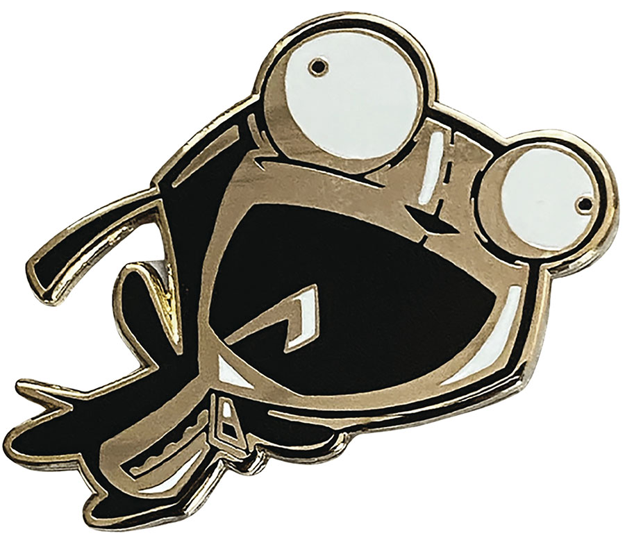 Invader Zim Zen Monkey Studios 10th Anniversary Pin - Gir