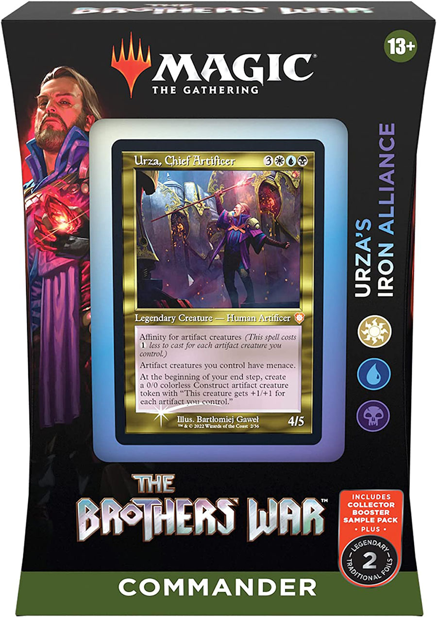 Magic The Gathering The Brothers War Commander Deck (Filled Randomly)