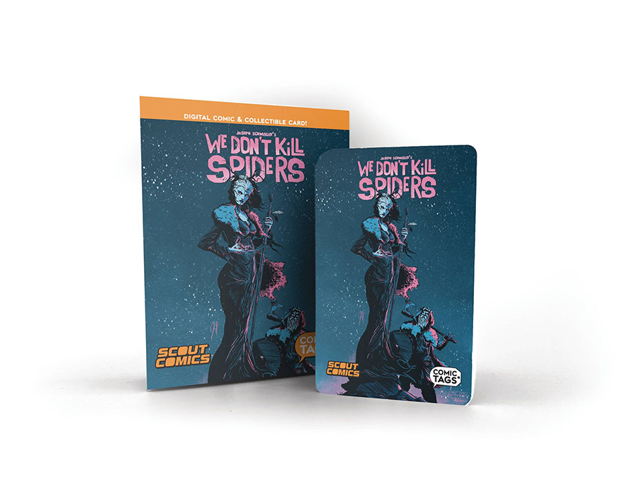 We Dont Kill Spiders Comic Tag Collectible Card & Digital Comic