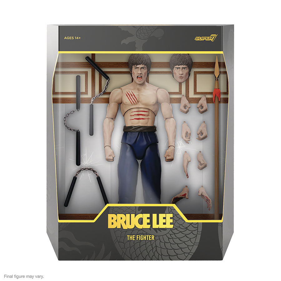 Bruce Lee Ultimates Wave 2 The Fighter Action Figure