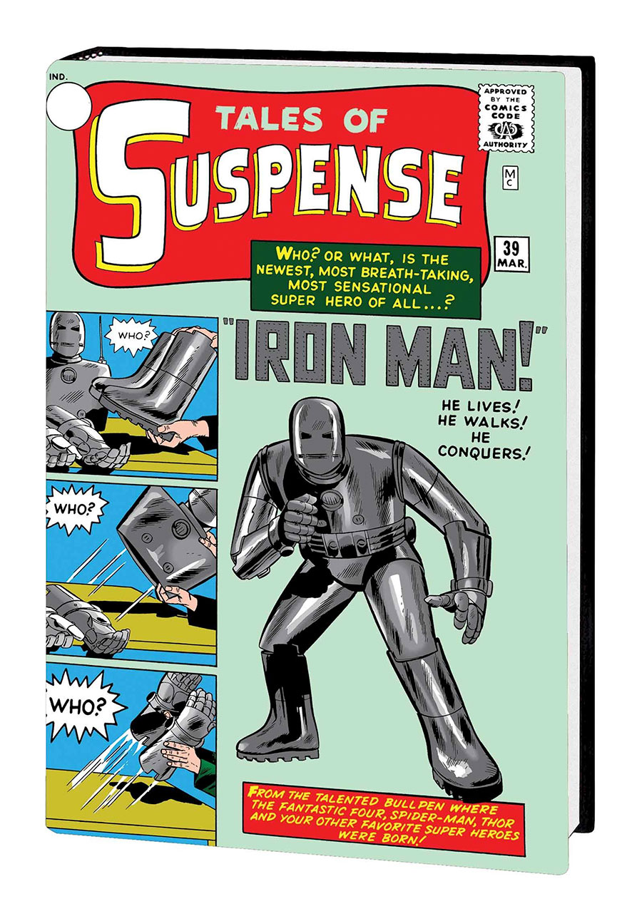 Invincible Iron Man Omnibus Vol 1 HC Direct Market Jack Kirby Variant ...