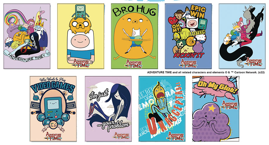 Adventure Time Magnet 36-Count Assortment Case