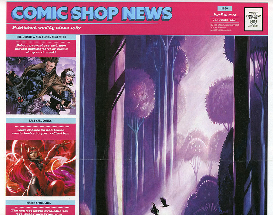 Comic Shop News #1860 - FREE - Limit 1 Per Customer