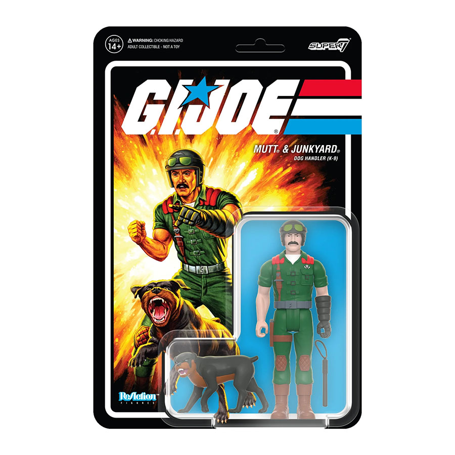 GI Joe ReAction Figure Wave 5 - Mutt And Junkyard