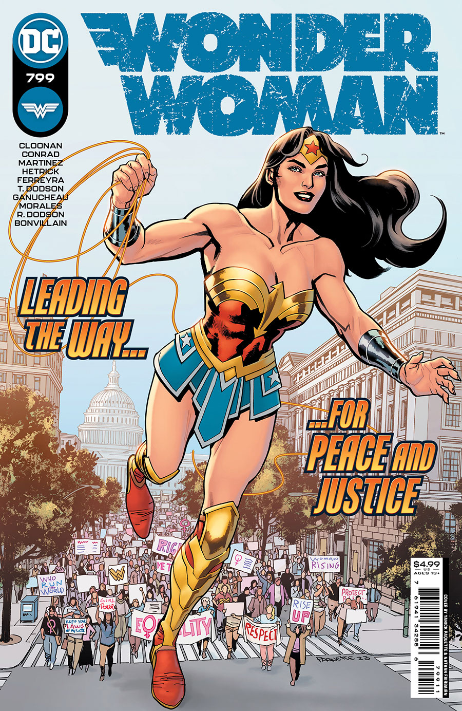 Wonder Woman Vol 5 799 Cover A Regular Yanick Paquette Cover