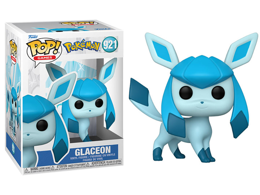 POP Games Pokemon Glaceon Vinyl Figure