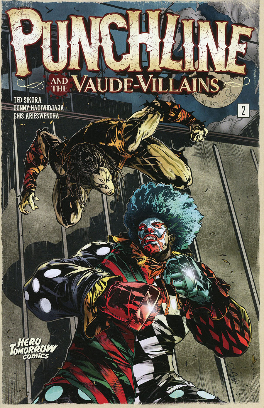 Punchline And The Vaude Villains 2 Cover A Regular Canaan White Cover