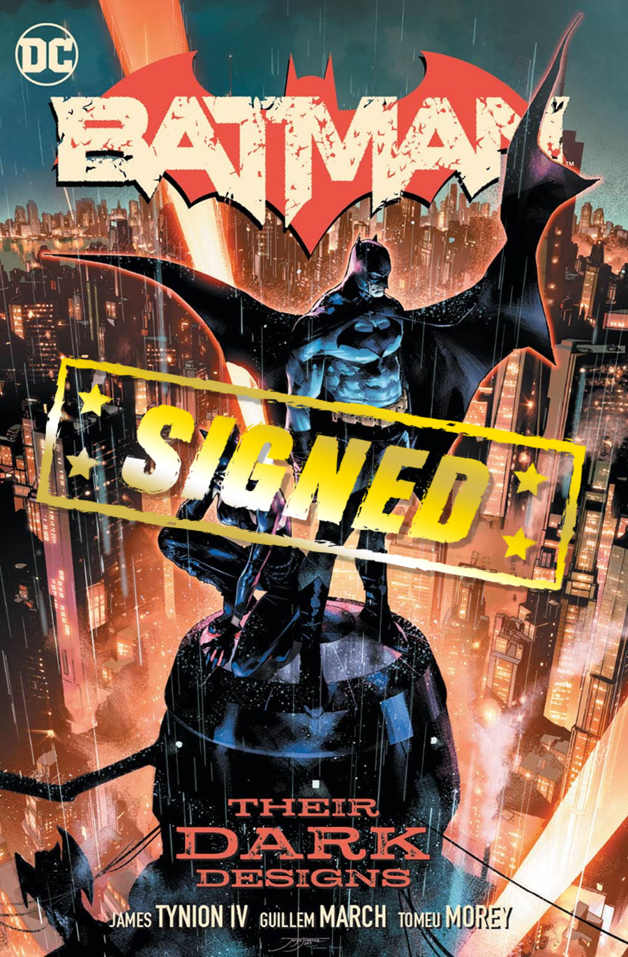 Batman (2020) Vol 1 Their Dark Designs TP Signed By James Tynion IV