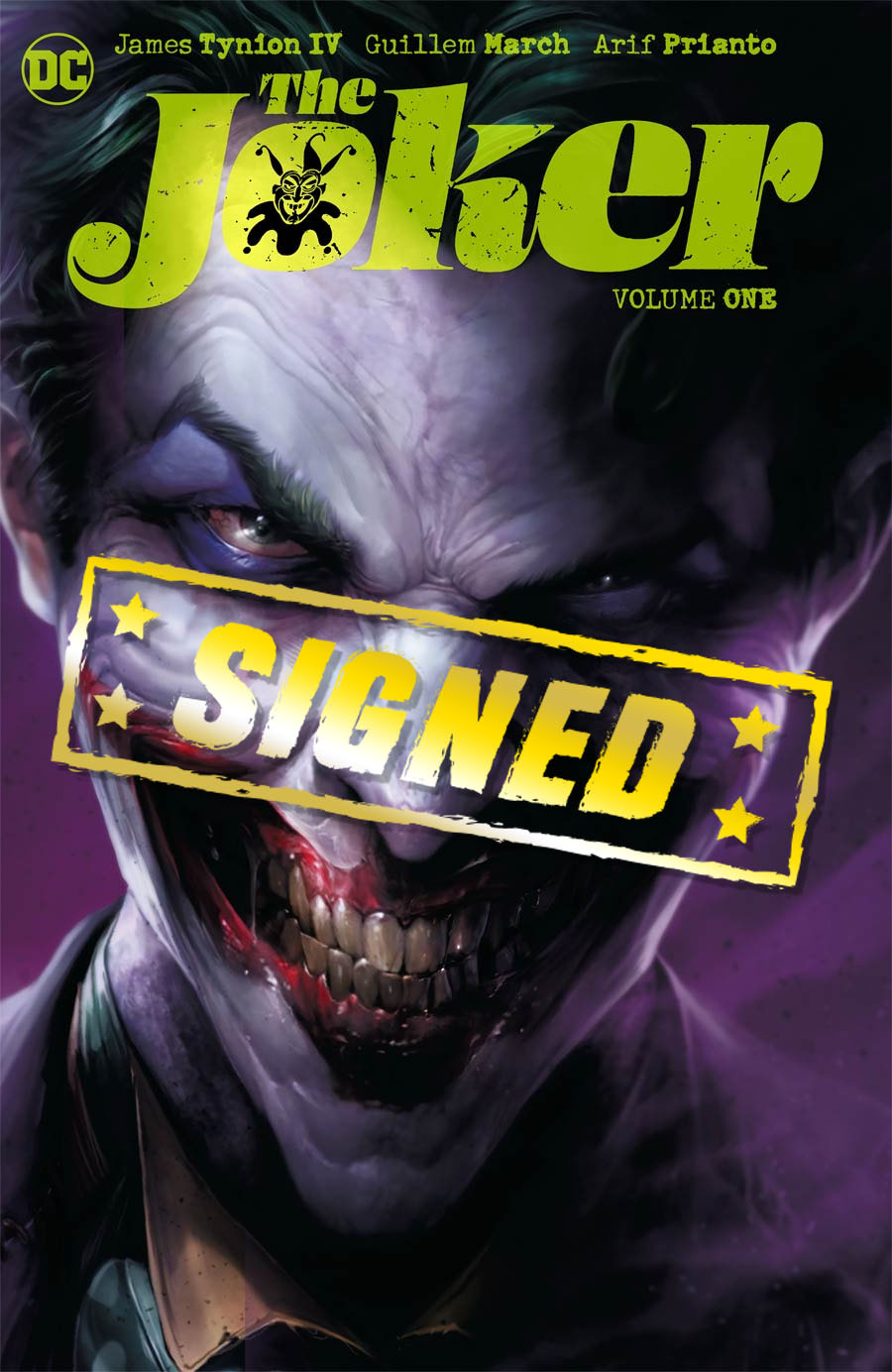 Joker Vol 1 TP Signed By James Tynion IV