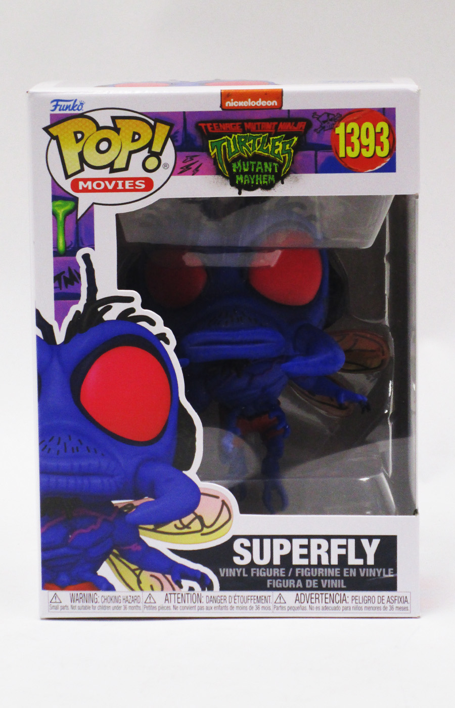 POP Movies Teenage Mutant Ninja Turtles Mutant Mayhem Superfly Vinyl Figure