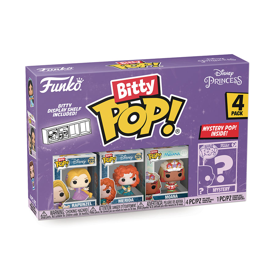 Bitty POP Disney Princess Rapunzel 4-Pack Vinyl Figure