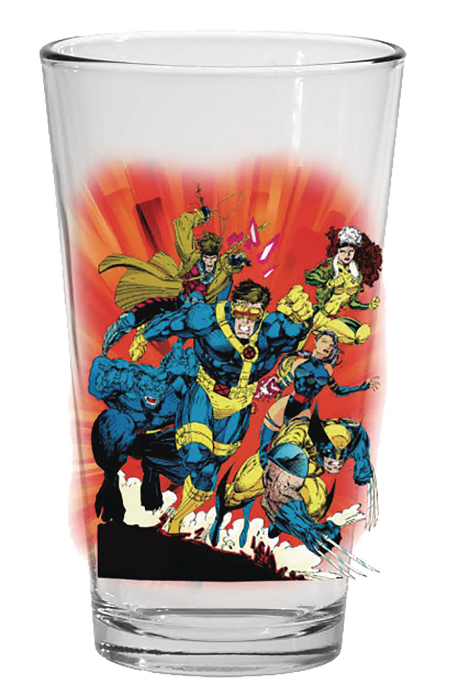 Toon Tumblers Marvel Pint Glass - X-Men 90s