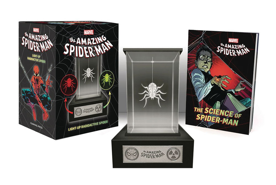 Marvel Amazing Spider-Man Light-Up Radioactive Spider Gift Set
