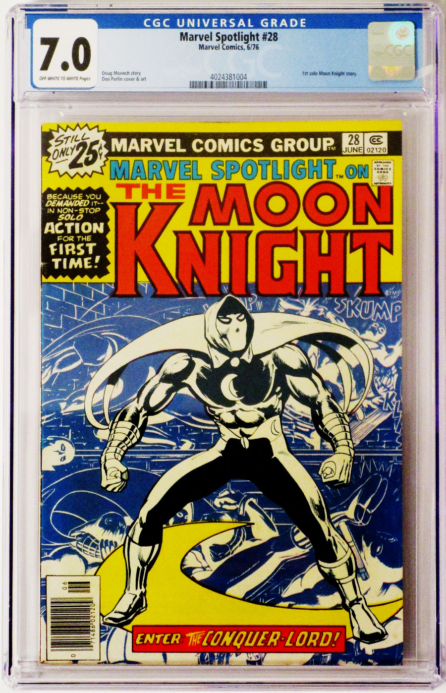 Marvel Spotlight #28 Cover D CGC 7.0