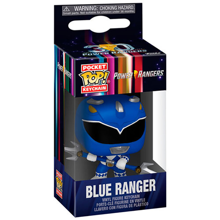 POP Keychain Mighty Morphin Power Rangers 30th Anniversary - Blue Ranger