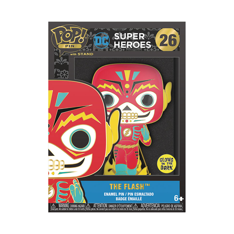 Loungefly x Funko POP Pin DC Comics Day Of The Dead - Flash