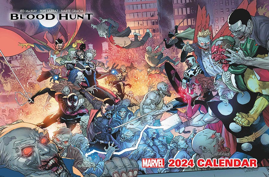 Marvel 2024 Calendar - FREE - Limit 1 Per Customer