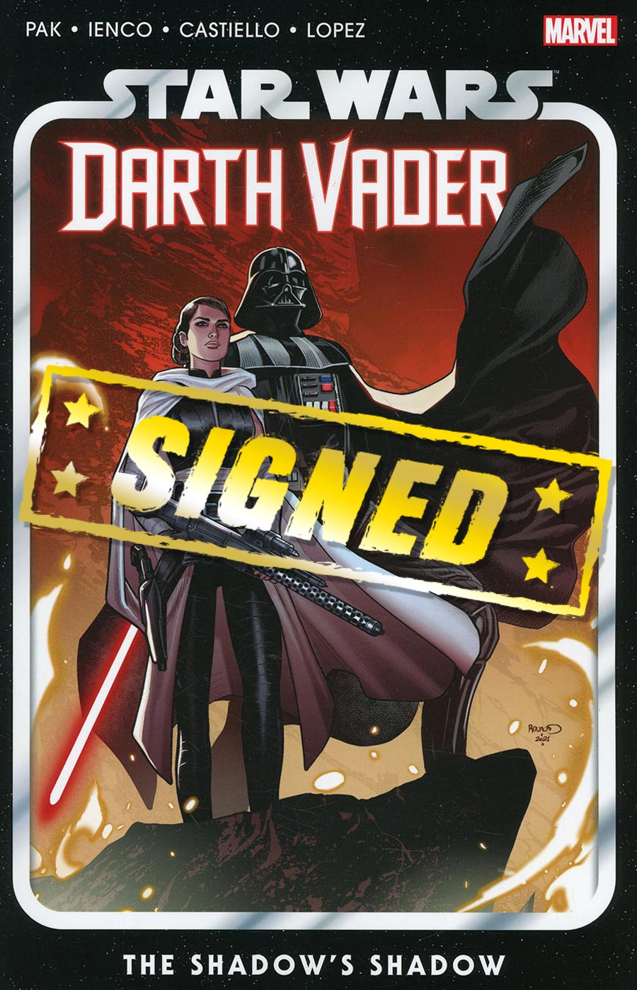 Star Wars Darth Vader By Greg Pak Vol 5 Shadows Shadow TP Signed By ...